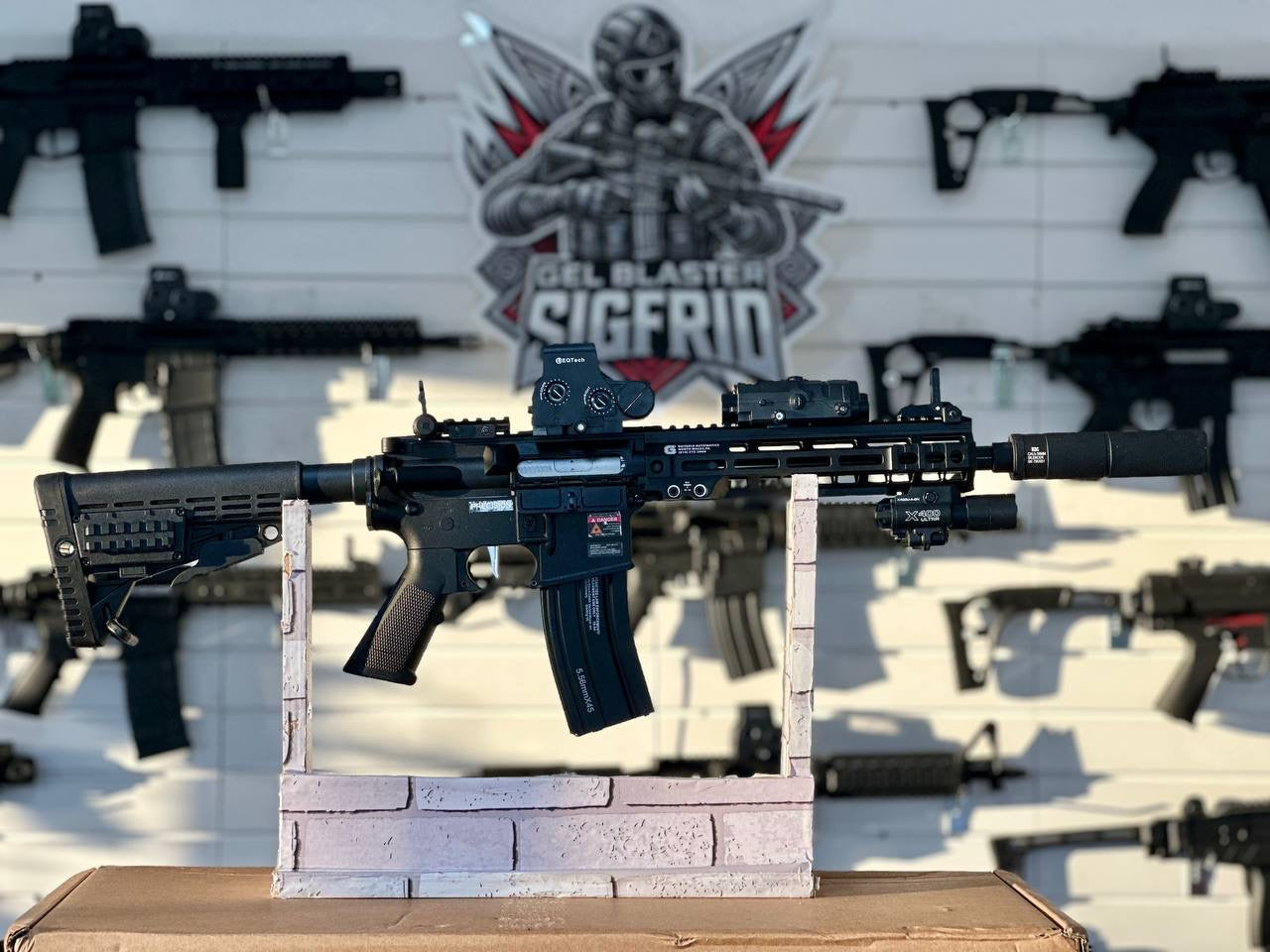 GBS MK8-S1 Tactical High End Metal Hand Guard Metal Gearbox Gel Blaste ...
